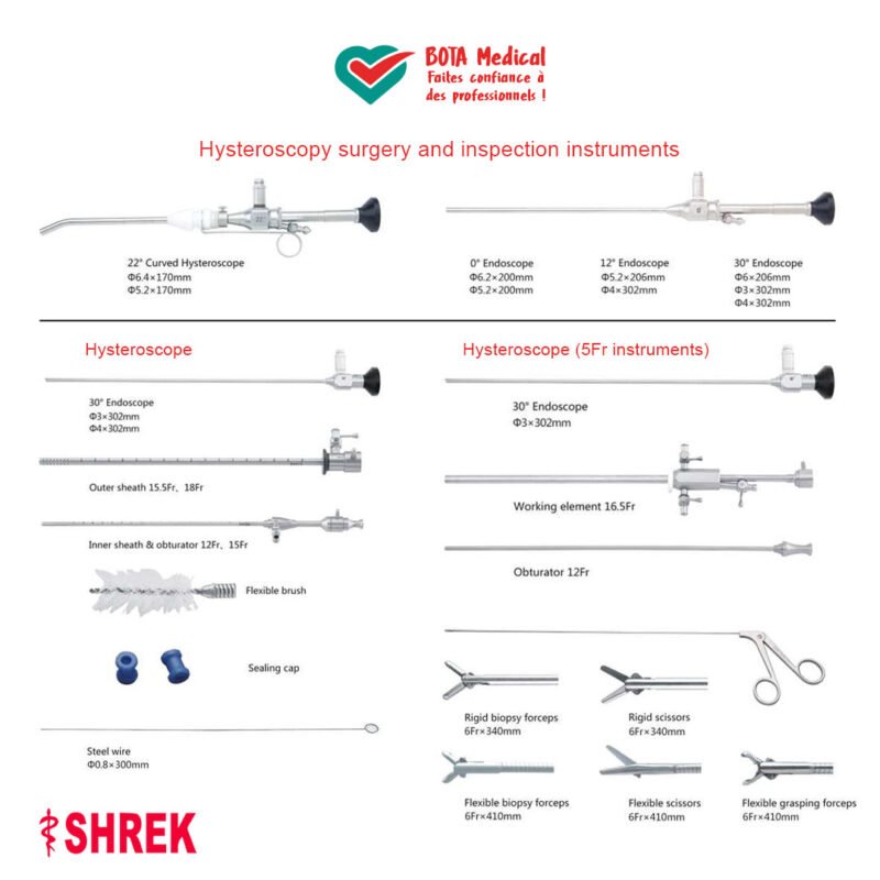 Kit Hystéroscopie – Diagnostique – BOTA Medical